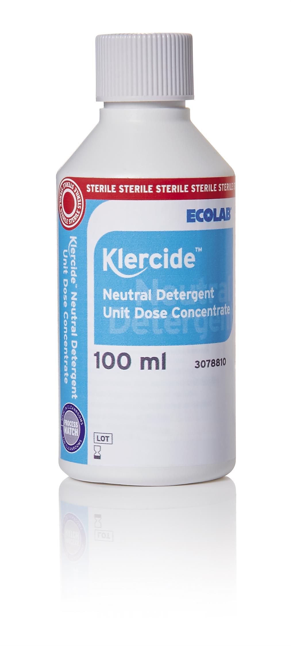 Klercide Neutral Detergent Unit Dose Concentrate Sterile 50x100ML